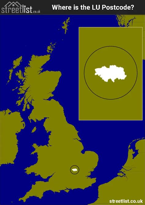 Lu Postcode Area Luton Postal Area Guide