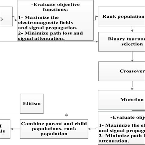 Procedure Workflow Of Evaluation Objective Functions Using Nsga Ii Download Scientific Diagram