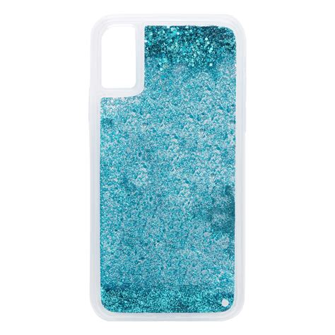 Iphone Xs Max Glitter Case Blue Fone Express