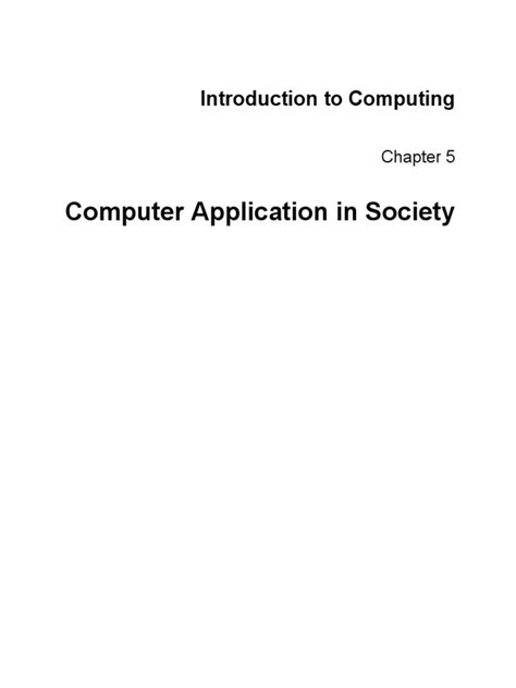 introduction to computing chapter 5 pdf information security malware