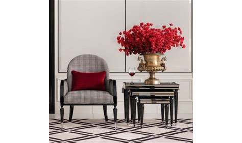 Aico La Francaise Accent Chair Jennifer Furniture