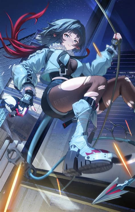 Jane Doe Zenless Zone Zero Drawn By Longyu Danbooru