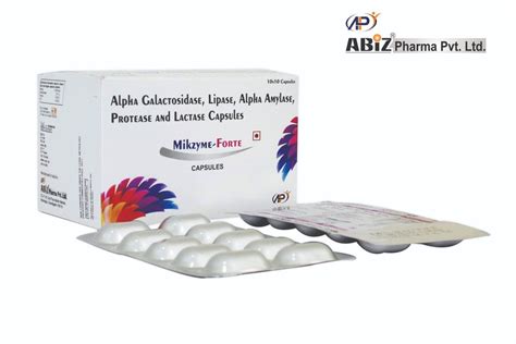 Alpha Galactosidase Tablet Alpha Galactosidase Chewable Tablets