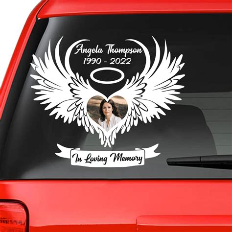 In Loving Memory Memorial Car Decal The Perfect Tribute 58 Off