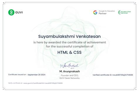 Suyambulakshmi Venkatesan On Linkedin Frontenddevelopment