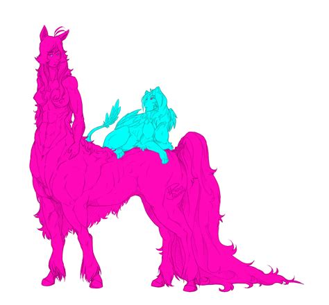 Day 3 And 4 Centaur And Sphinx By Asianpie Hentai Foundry