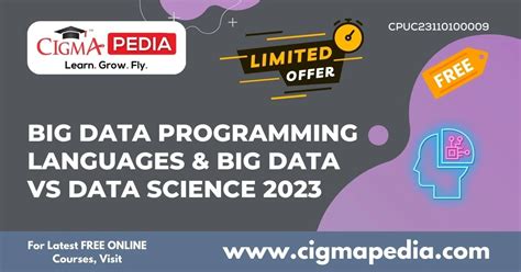 Big Data Programming Languages And Big Data Vs Data Science 2023 Cigma Pedia