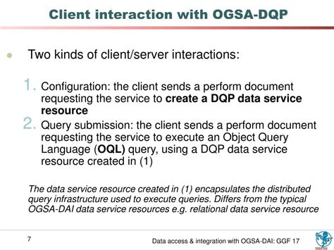 ppt ogsa dqp powerpoint presentation free download id 1065207