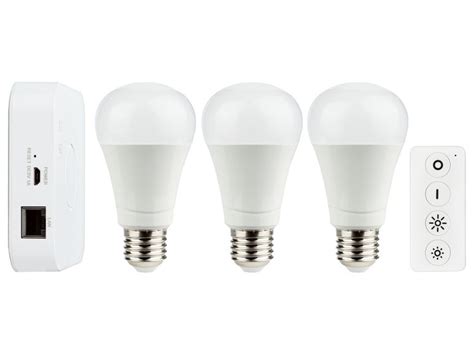 Livarno Lux Starter Kit Gateway With Light Color Control Zigbee Smart