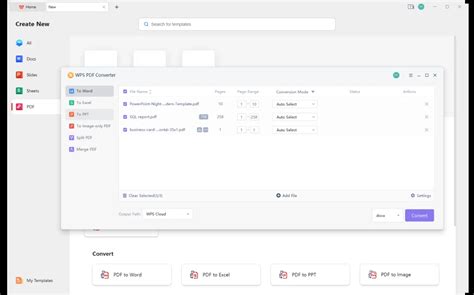 WPS PDF Converter Convert PDF To Word Excel PowerPoint Free