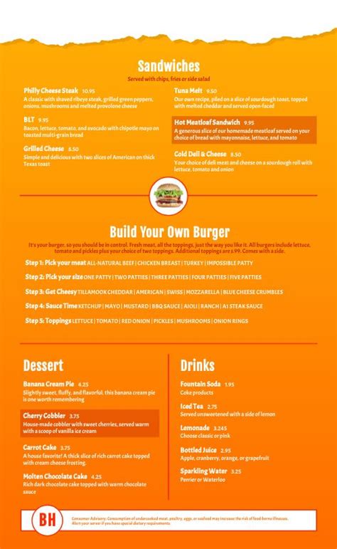 Flashy Burger Menu Design Template By Musthavemenus