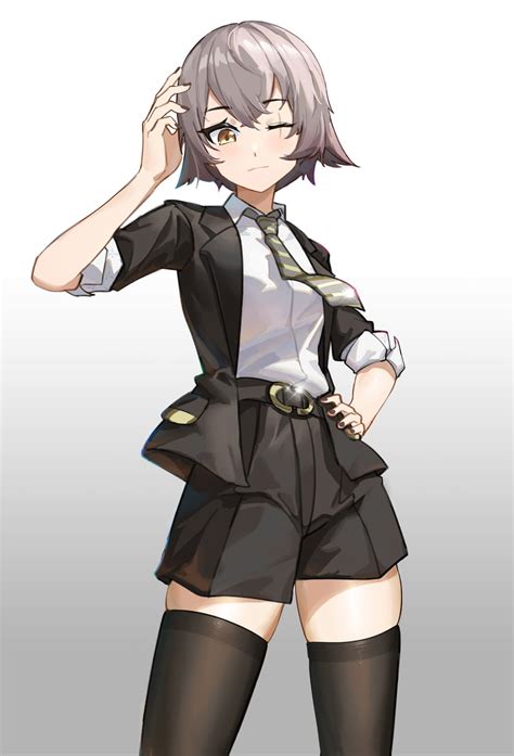 Ump45 Girls Frontline And 1 More Drawn By Zzq Danbooru