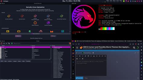 Kde 6 Cursor And Possibly More Themes Not Applying To All Windows Under Wayland Kde Garuda