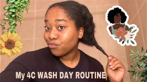 My 4c Hair Wash Routine Youtube