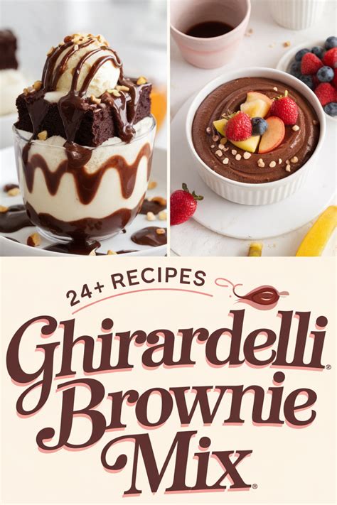 12 Amazing Recipes To Make With Ghirardelli Brownie Mix That Will