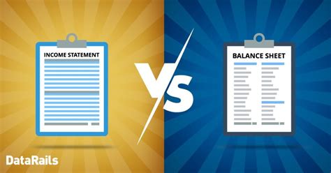 Balance Sheet Vs Income Statement Datarails