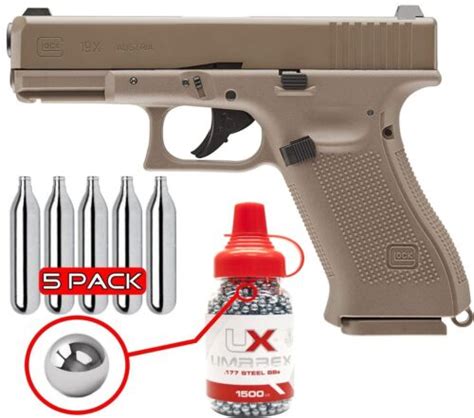 Umarex Glock 19x 177 Cal Air Pistol Blowback W Co2 And Bbs 2255212