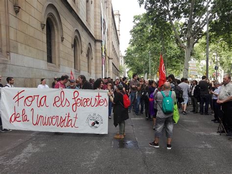 La Fiscalia Investiga La Interrupción Del Acto De Societat Civil En La Ub