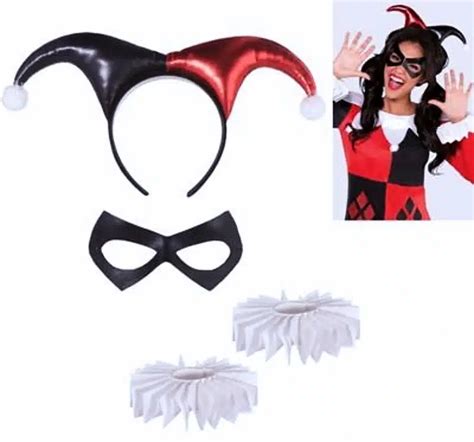 Harley Quinn Costume Accessory Kit Adult Discount Pool And Party