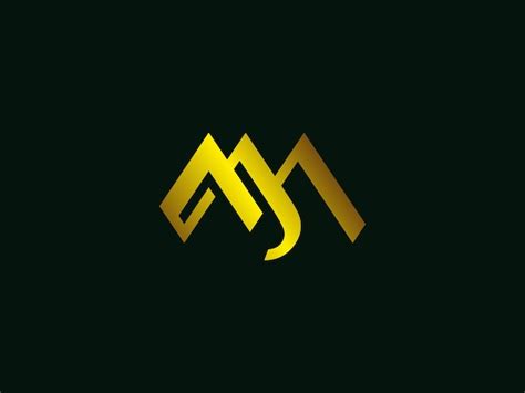 Premium Vector Mj Logo Design New Identity