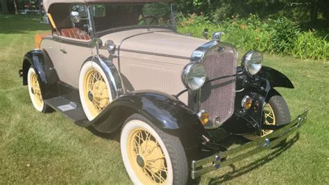 1930 Ford Model A Roadster Vin A3597937 Classic Com