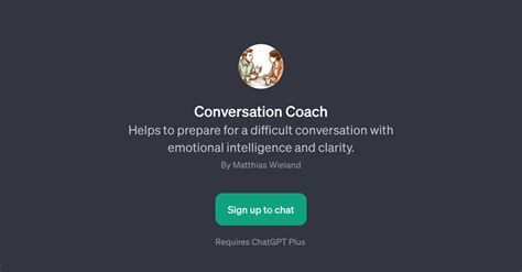 Conversation Coach Cloudbooklet