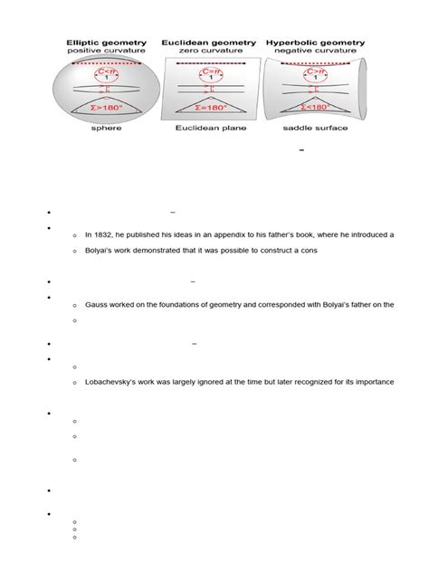 Hyprbolic And Non Euclidean Geometry Pdf Hyperbolic Geometry Non