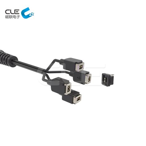 2 pin magnetic pogo pin usb connector for smart watch