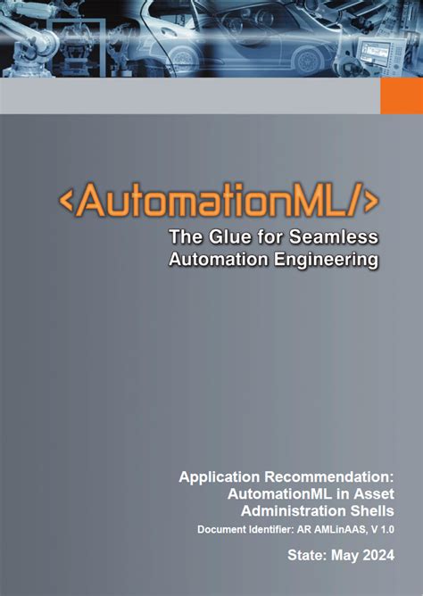 application recommendation „automationml in asset administration