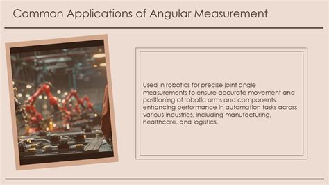 Common Applications Of Angular Measurement Angular Discrimination Ppt