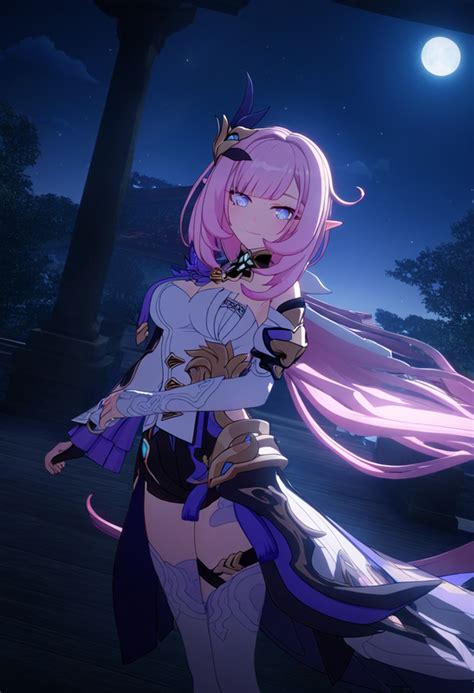 1girl Elysia Honkai Impact 3d Custom Udon Artist 3d 3d