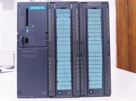 Kit S7 300 Cpu 314 Simens Entrada Digital Mais Saida Mercadolivre