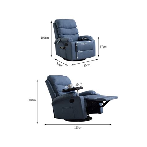 Levede Massage Chair Recliner Chairs Heated Lounge Sofa Armchair 360