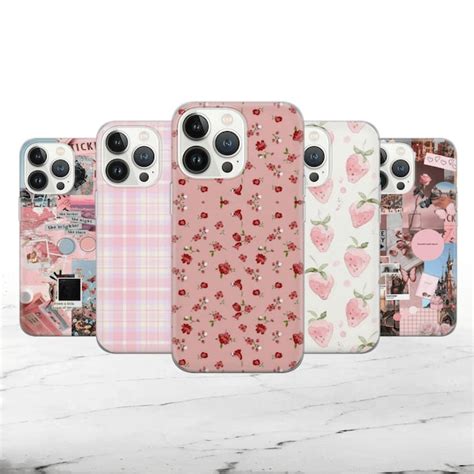 Pink Aesthetic Phone Cases Etsy