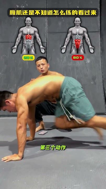 练腹的正确方法、每个动作四组，每组30秒。可乐健身 腹肌训练计划 健身干货 Youtube