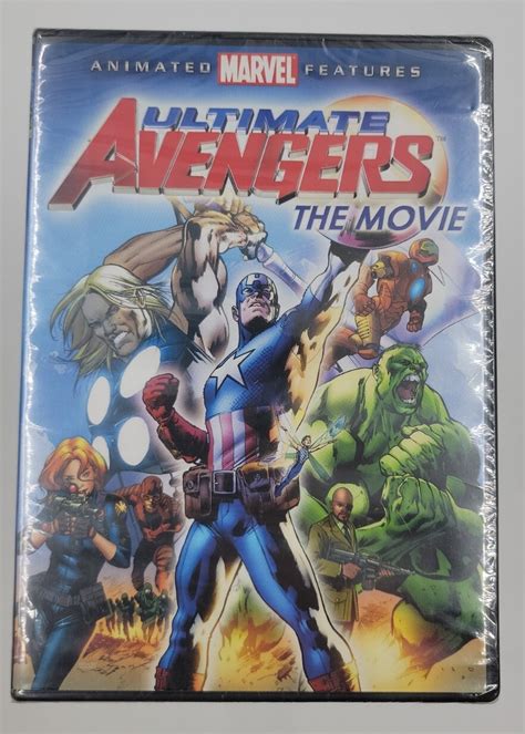 Ultimate Avengers The Movie Dvd 2006 Marvel Animated Feature Brand