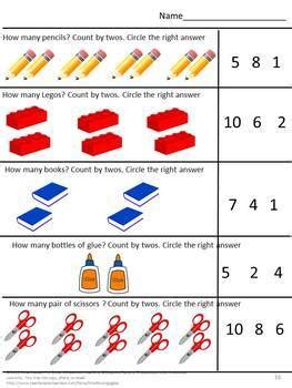 Special Education Back To School Math Activities Kindergarten Morning Work