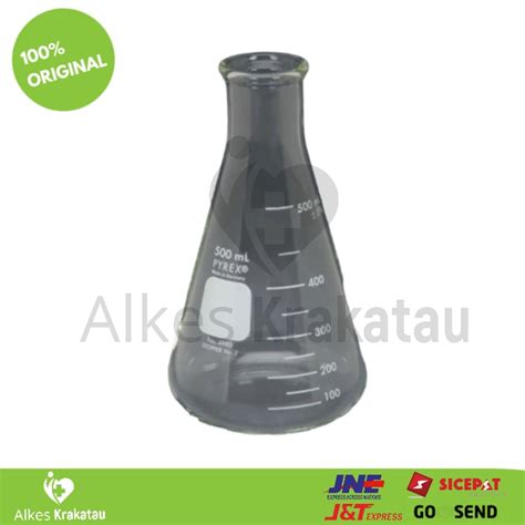 Jual Erlenmeyer Pyrex Flask Gelas Kimia Shopee Indonesia