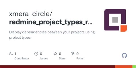 GitHub Xmera Circle Redmine Project Types Relations Display