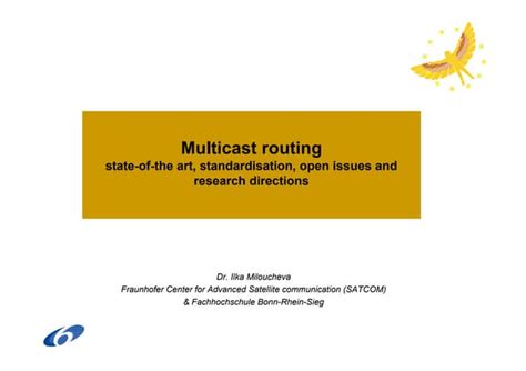 Ppt Multicast Routing Ppt