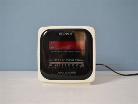Vintage Sony Dream Machine Alarm Clock Radio By Midmodmomstore