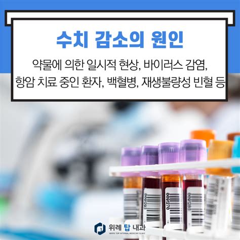 위례내과 혈소판감소증 혈소판 수치감소의 원인 네이버 블로그