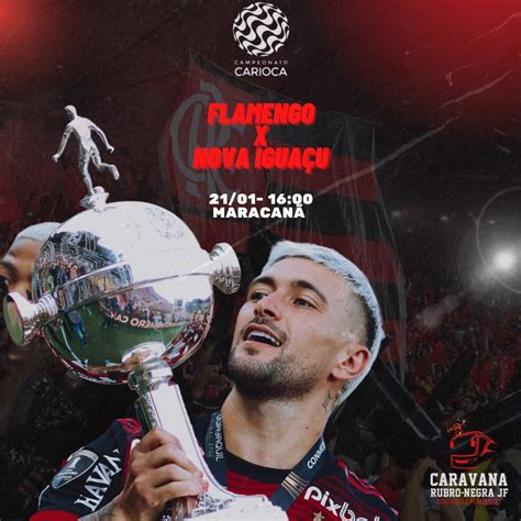 Flamengo X Nova Iguaçu Caravanarubronegrajf