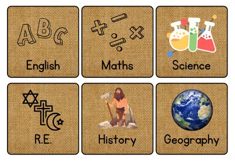 Natural Visual Timetable Teaching Resources