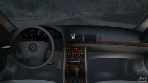 Mercedes Benz W140 S600 [drag] For Gta San Andreas