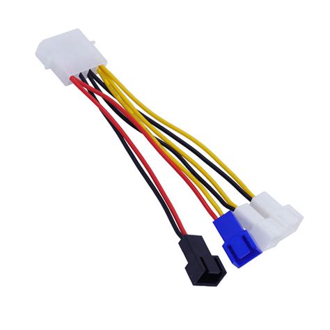 4 In 1 คอมพิวเตอร ์ พัดลมระบายความร ้ อนสายไฟ Cpu Pc Cooler Wire