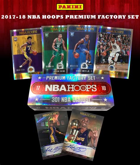 Panini America Offering 2017 18 Nba Hoops Premium Factory Set As Online