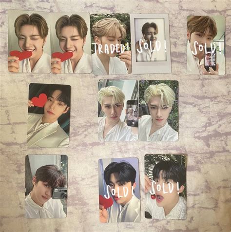 WTS WTT Zb1 Zerobaseone Fancon Trading Cards Matthew Taerae Jiwoong