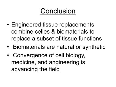 Tissue Engineering And Regenerative Medicine Pptx
