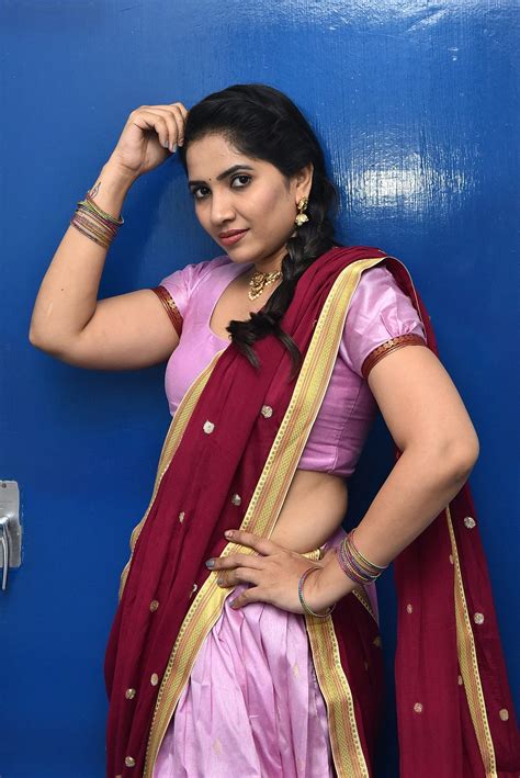 Anchor Indu At Nenu C O Nuvvu Movie Song Launch